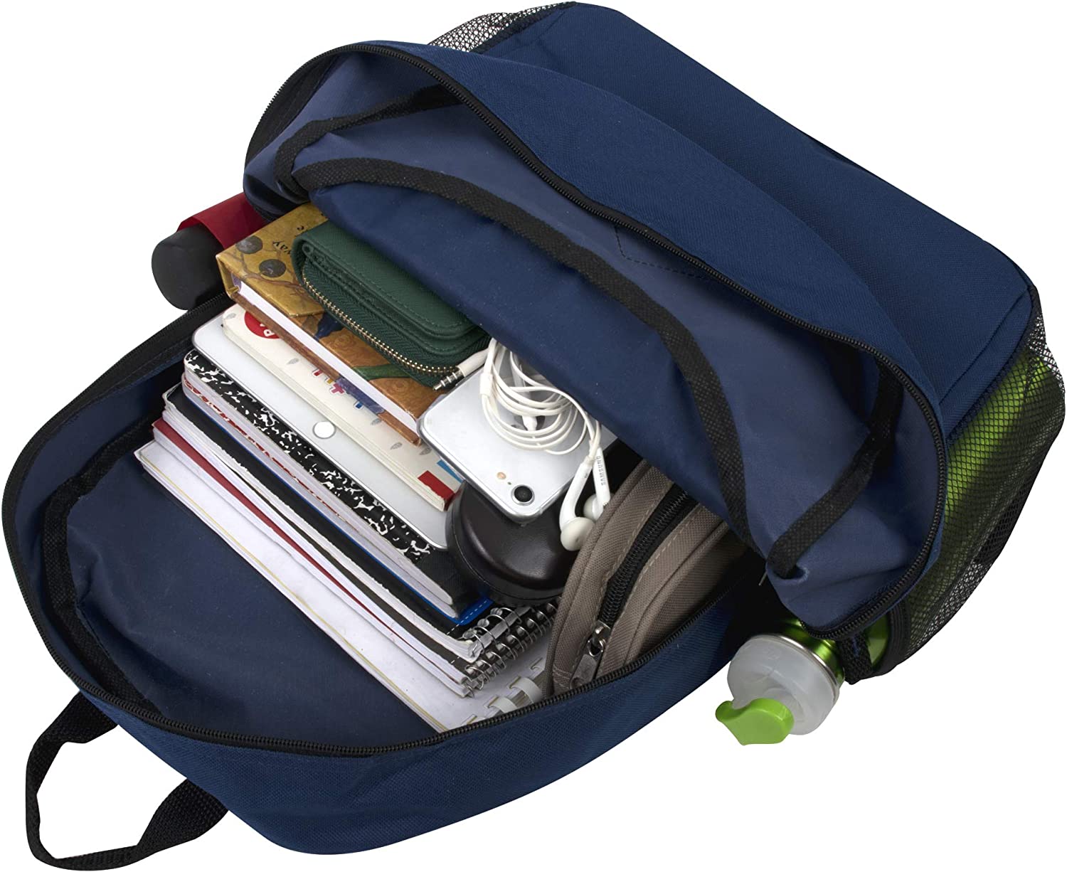 Solid Color Backpack for School